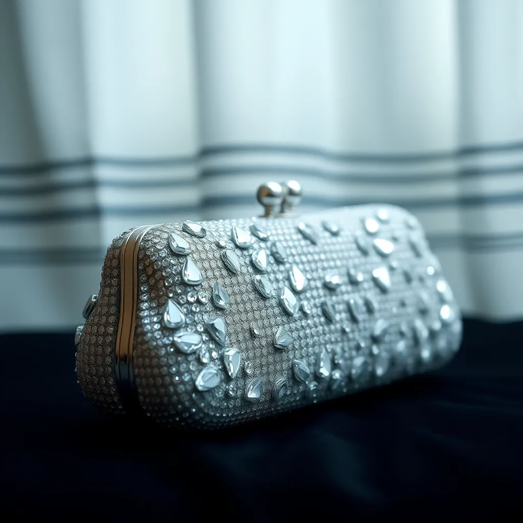 Exploring Silver Rhinestone Evening Clutches: A Blend of Style and Function
