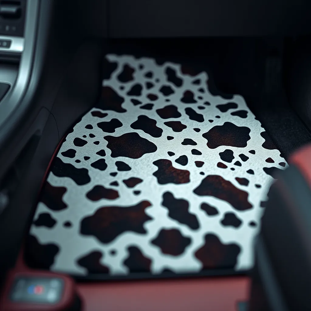 Cow Print Car Floor Mats: A Trend Analysis Guide