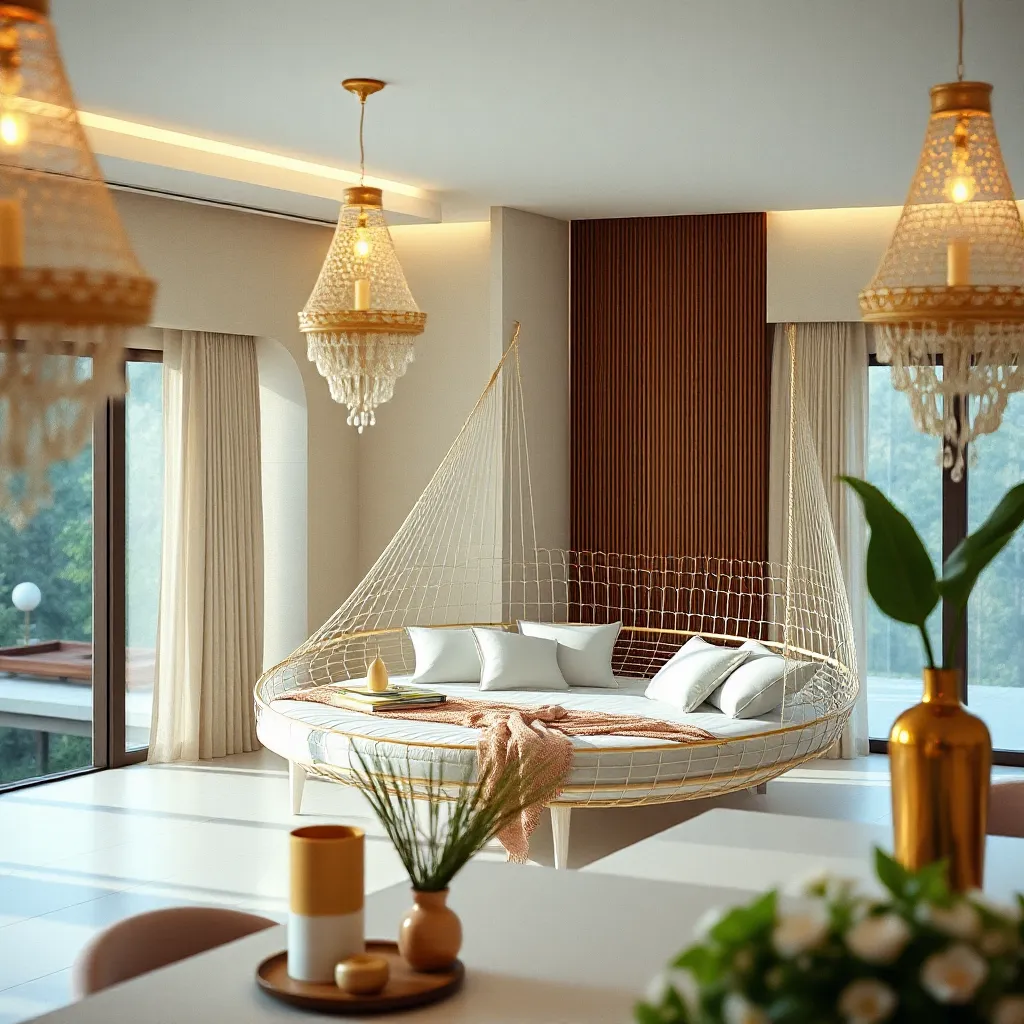 The Charm of Hanging Nest Beds in Modern Design