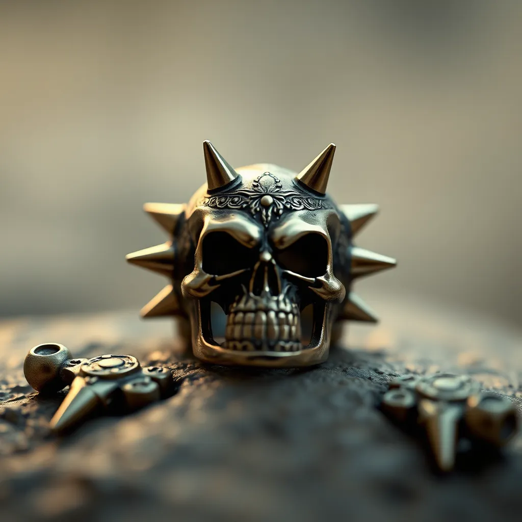 Exploring the Allure of Spiked Skull Rings: A Deep Dive