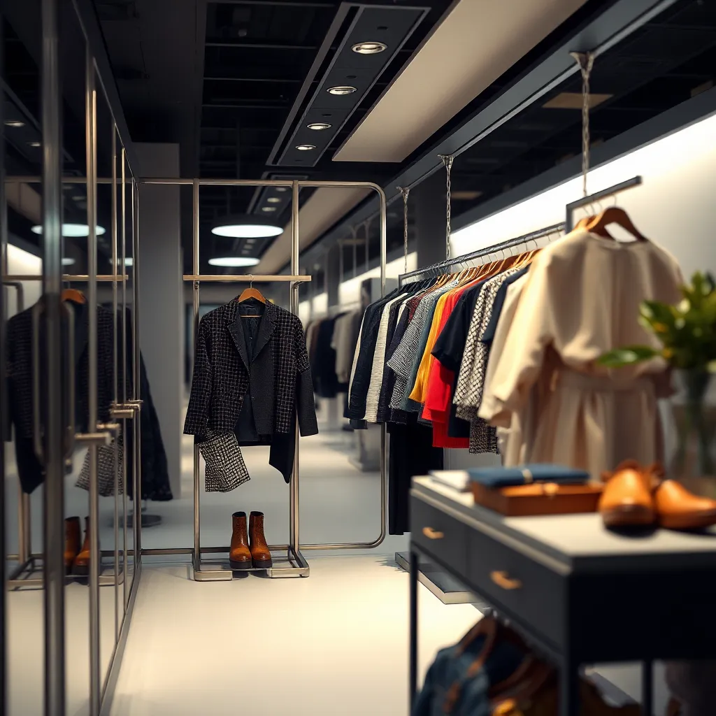 The Versatility and Aesthetics of Plastic Garment Racks