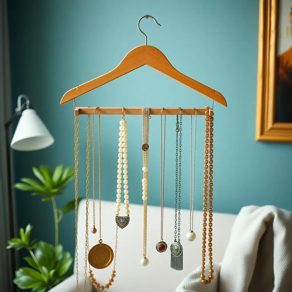 Mastering Jewelry Organization with Hanger Necklace Holders