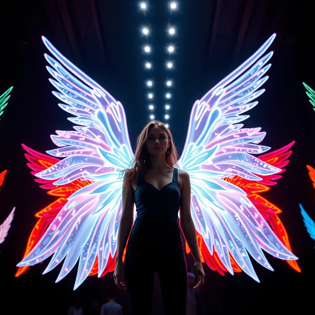 Exploring the Art and Technology of LED Wings Costumes