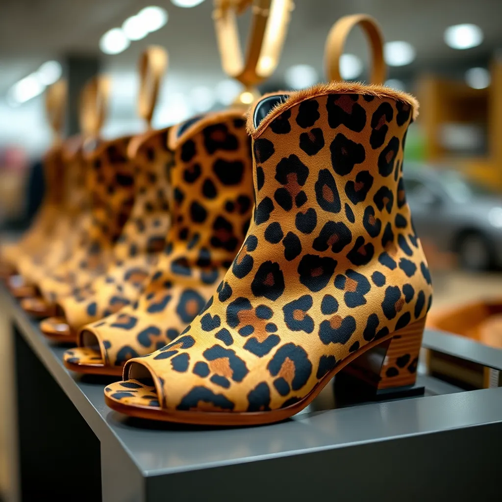 Chic and Practical: The Allure of Leopard Open Toe Booties