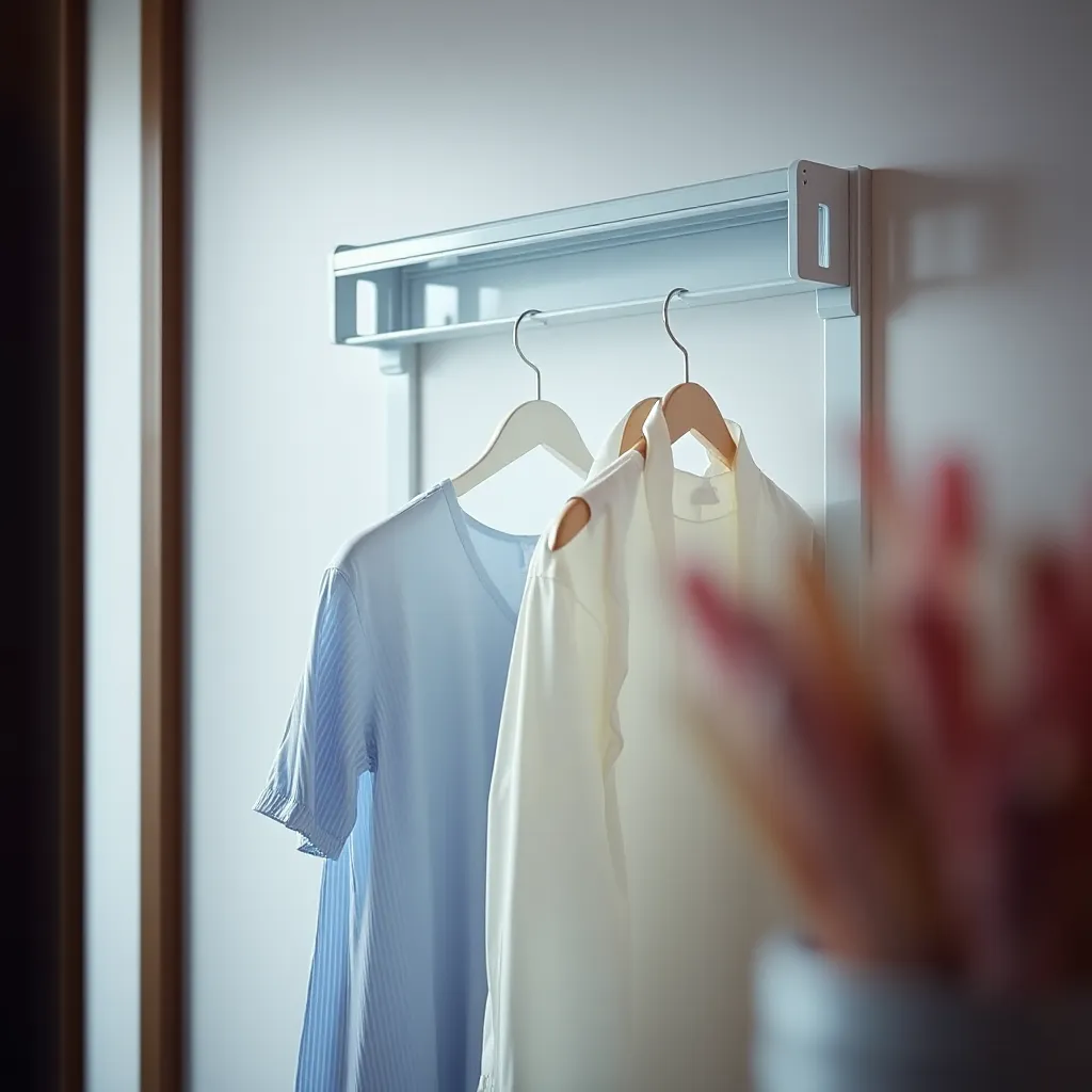 Retractable Wall Clothes Hangers: Design and Benefits