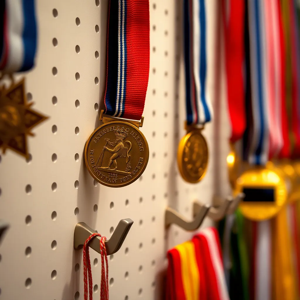 Exploring the Beauty and Utility of Medal Hook Displays